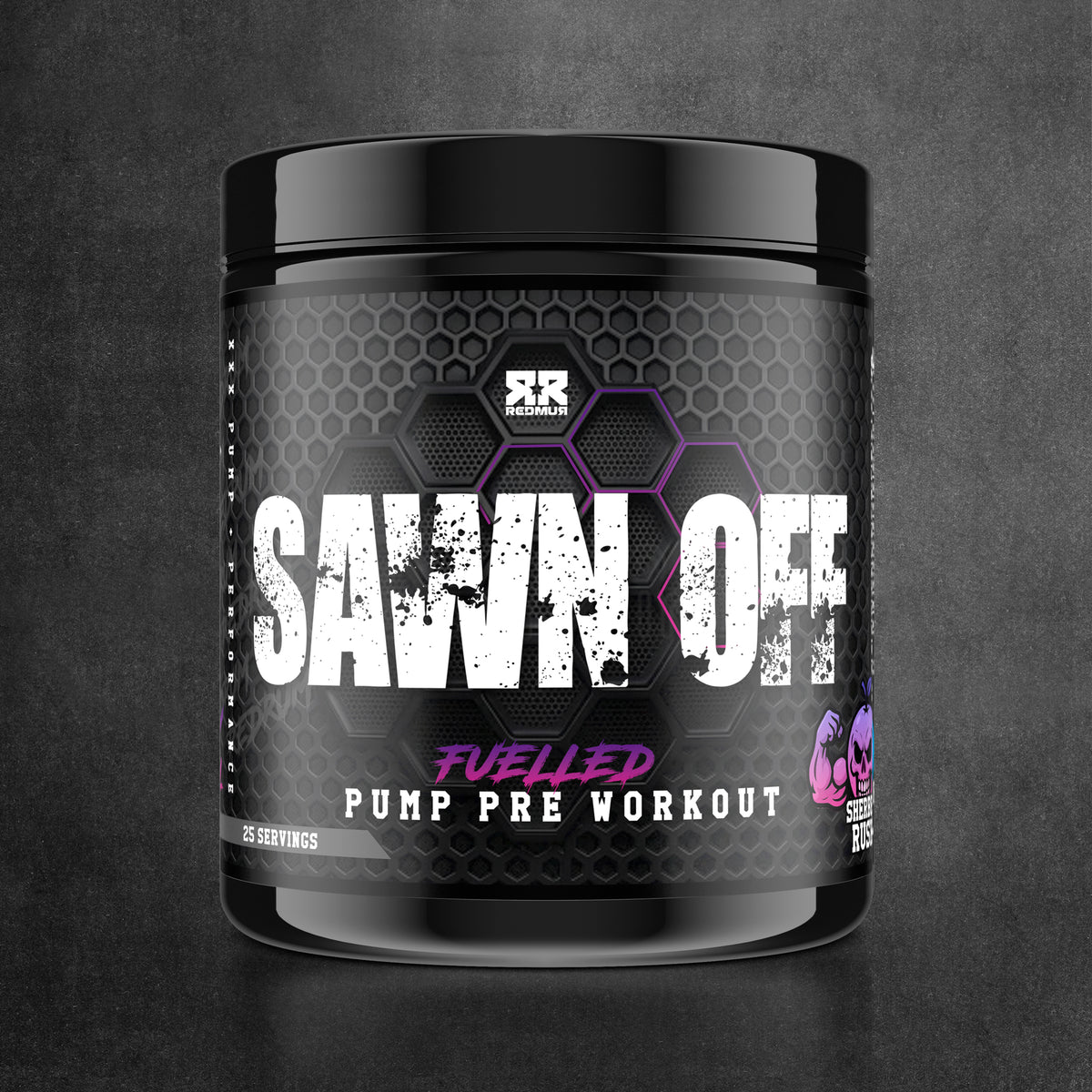 SAWN OFF FUELLED PUMP PRE WORKOUT - SHERBET RUSH – Redrum Nutrition