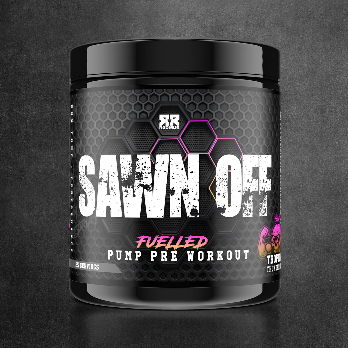 SAWN OFF FUELLED PUMP PRE WORKOUT - TROPICAL THUNDERFXXK – Redrum Nutrition